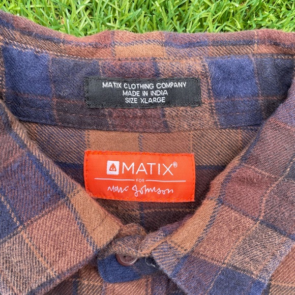 Matix | Shirts | Matix Mens Ridgeport Flannel Shirt | Poshmark